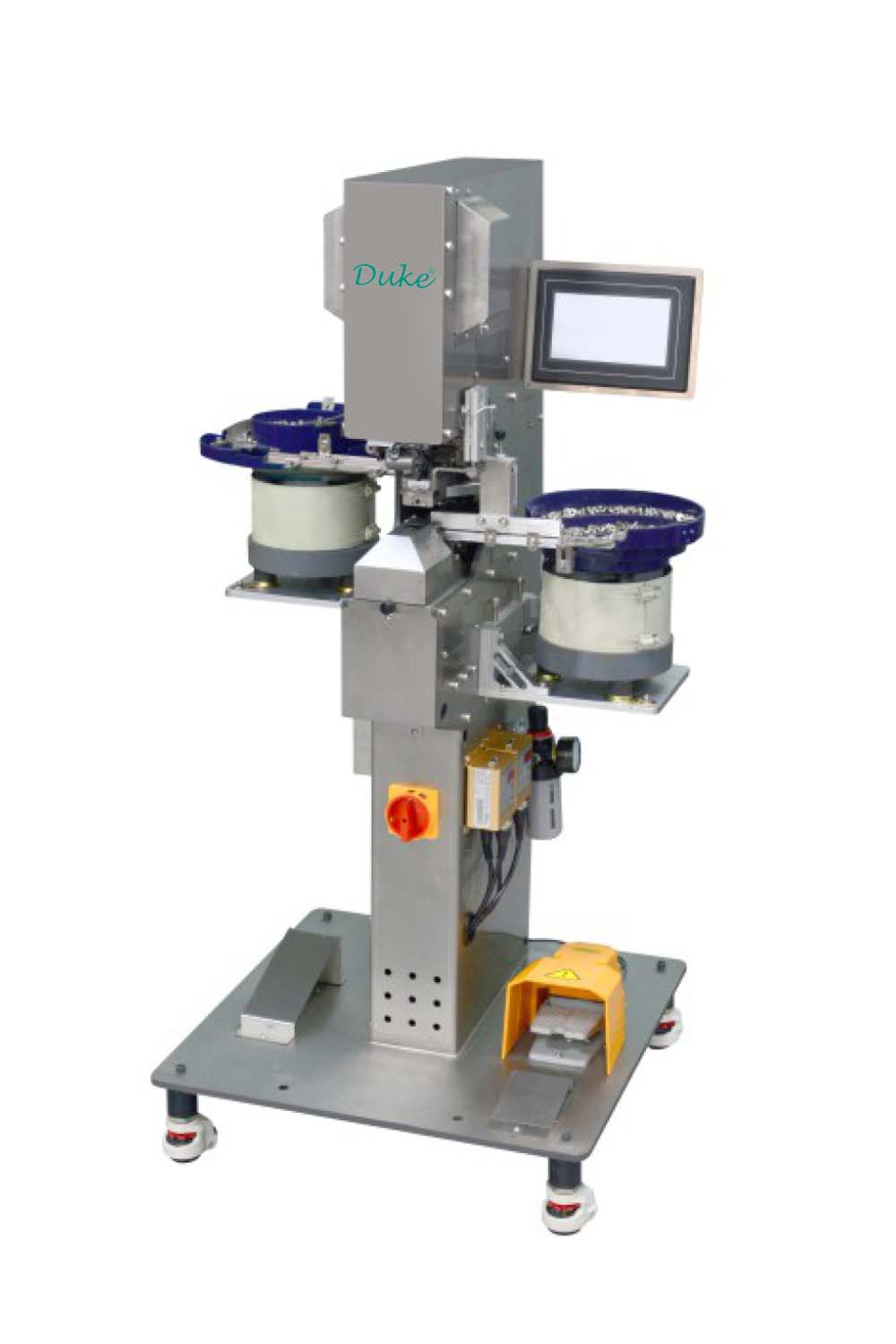 Duke DE 8833 Fully Automatic Snap Button & Eyelet Attaching Machine ...
